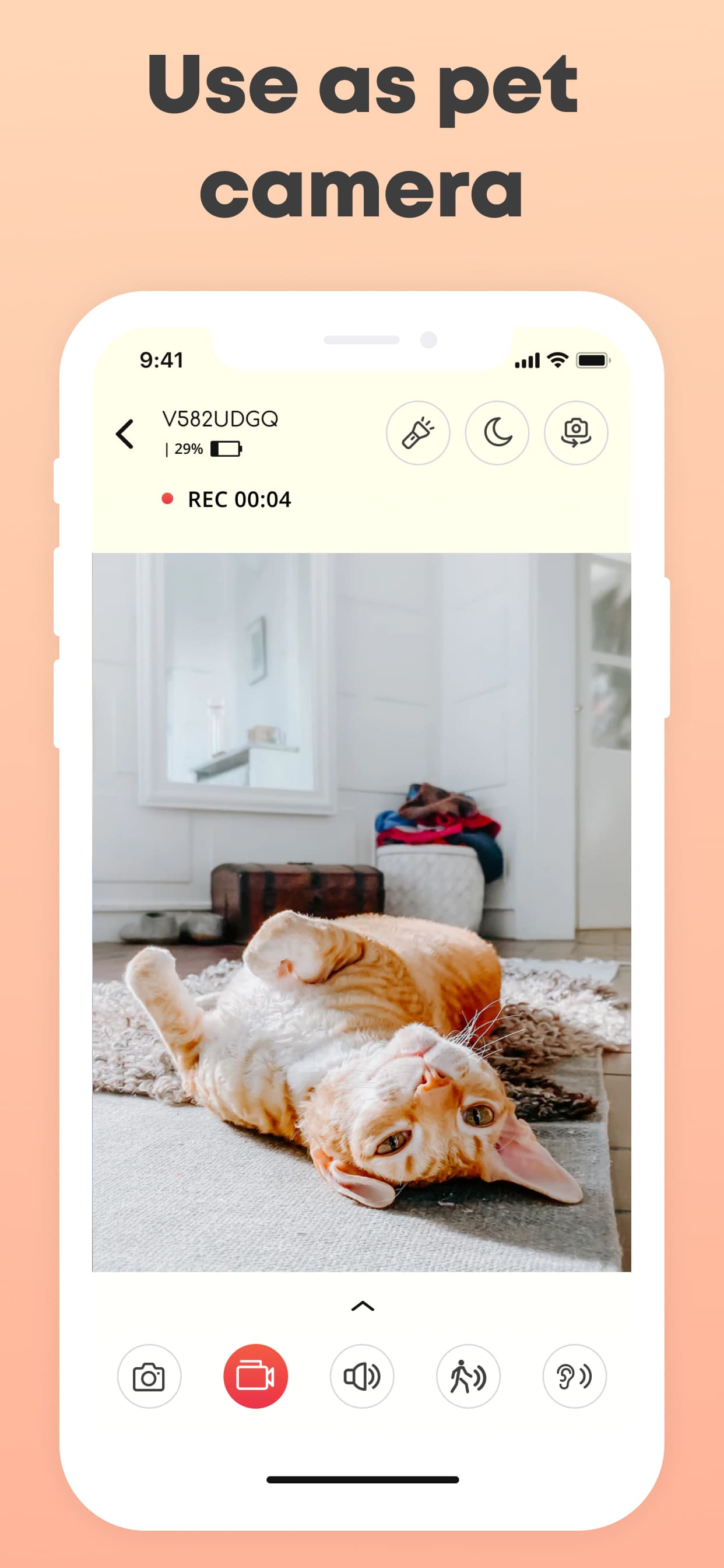Doggy - dog monitor mobile app, dog camera, pet monitor, pet cam, pet ...